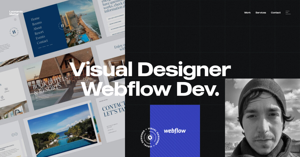 Leonardo Mattar — Visual Designer and Webflow Expert